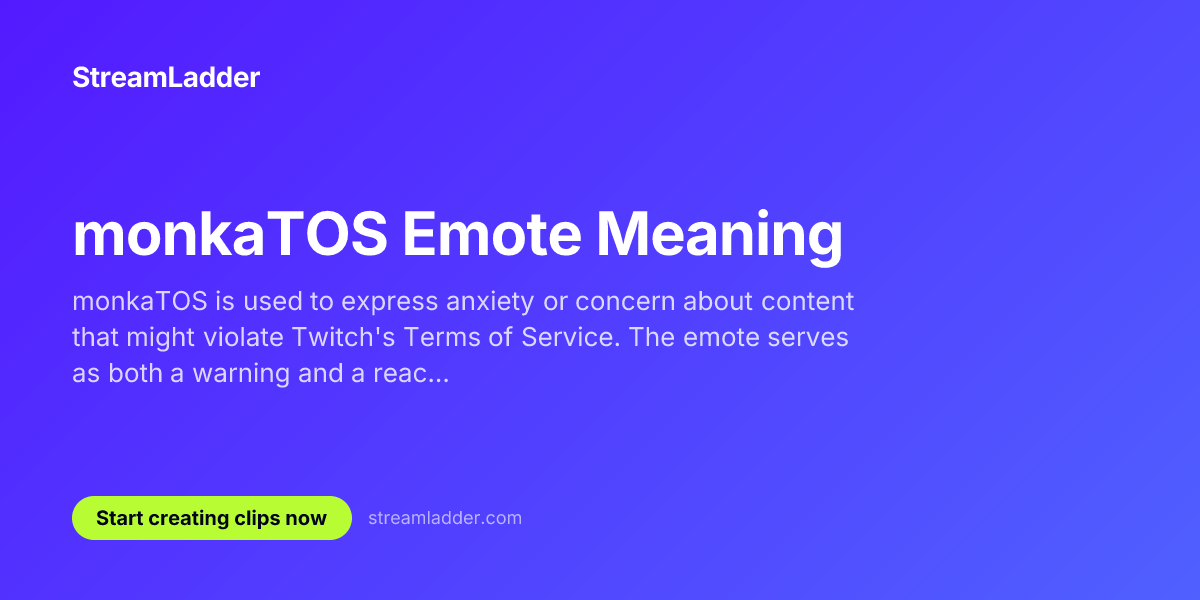 monkaTOS Emote Meaning | StreamLadder | StreamLadder